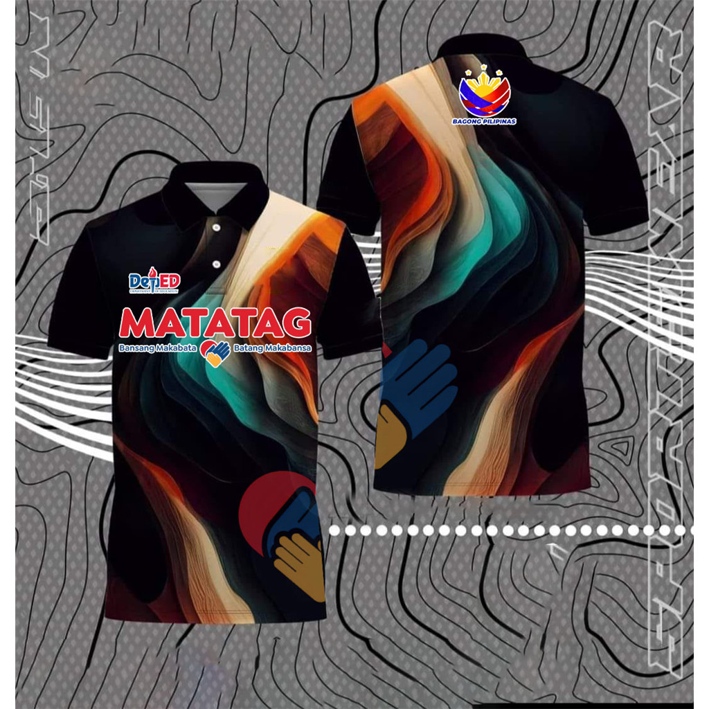 DEPED MATATAG POLO SHIRT UNIFORM FULL SUBLIMATION POLO-Shirt FOR WOMEN ...
