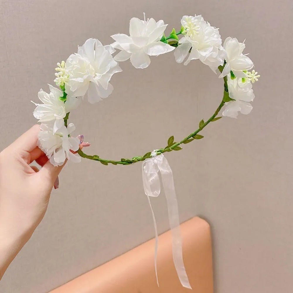Flower Crowns Headband Fairy Girl Bride Bridesmaid Headpieces Wedding ...