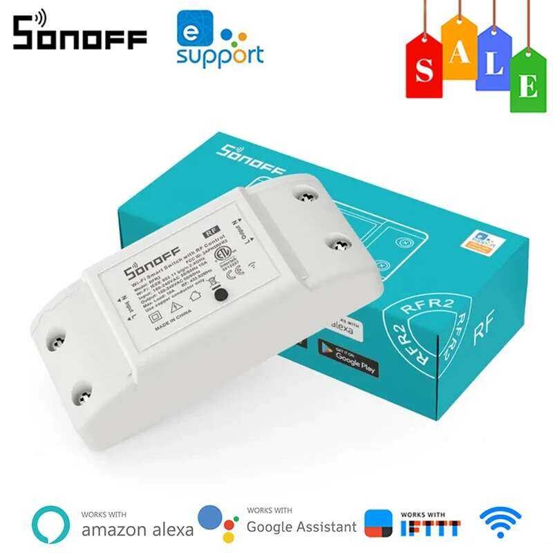 SONOFF Rfr2 433Mhz Wifi DIY Switch Smart Automation Module Via Ewelink ...
