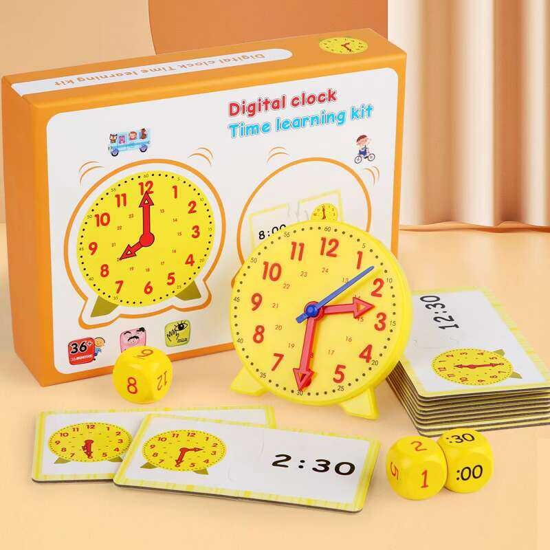 Multifunctional Digital Clock Connection Time Teaching Aids Cognitive ...