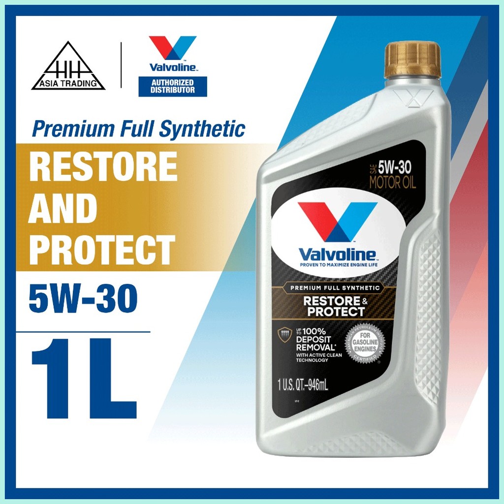 Valvoline Restore and Protect 5W30 1l | Shopee Philippines