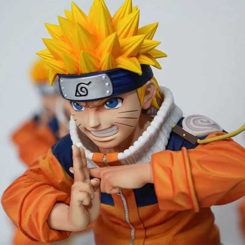 Figures Anime Uzumaki Naruto 20Cm Shadow Split Technique Figure PVC ...