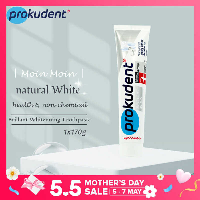 COD 2024 prokudent Brillant Whitening Toothpaste Natural White laban ...