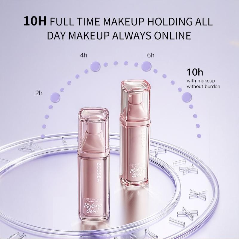 ZEESEA Color Change Face Primer Color Correcting Makeup Base Primer (30g) Moisturizing Hydrating ...