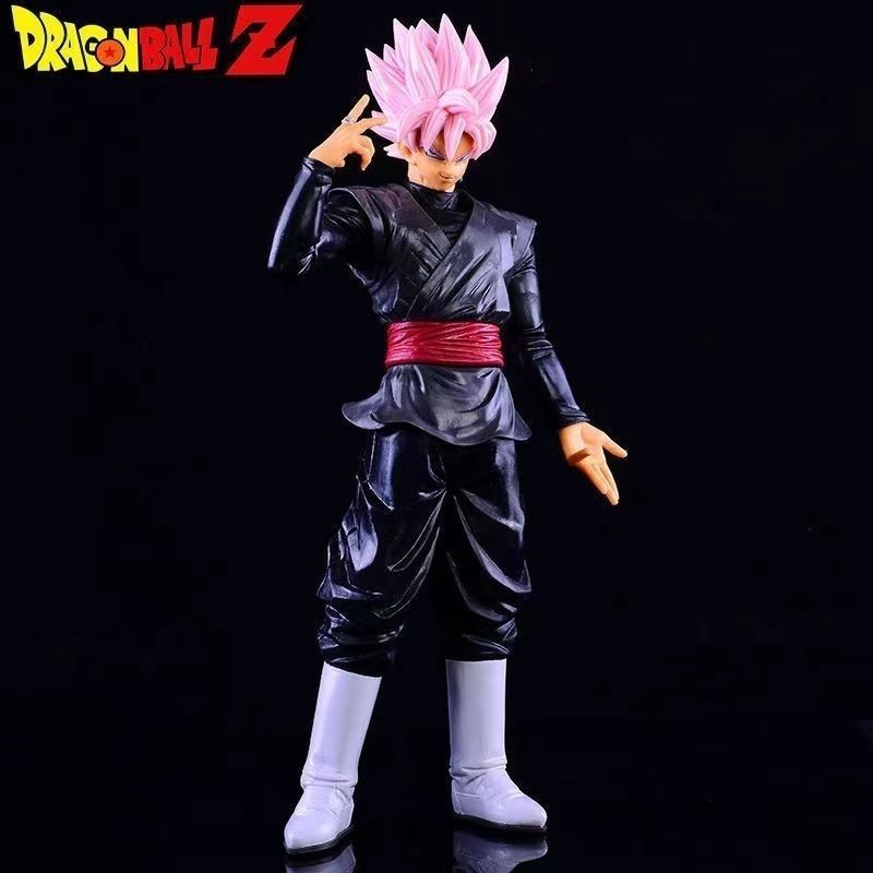 Dragon Ball Figure Saiyan Pink Goku ROSPVC Sun Wukong Zama Model Anime ...
