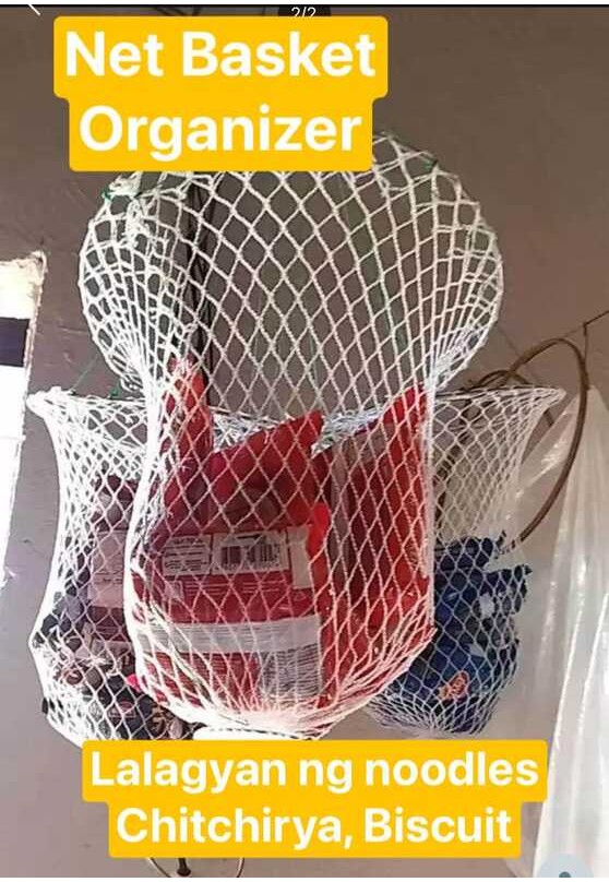 3 pcs LARGE Hanging Net para sa Sari Store Organizer | Shopee Philippines