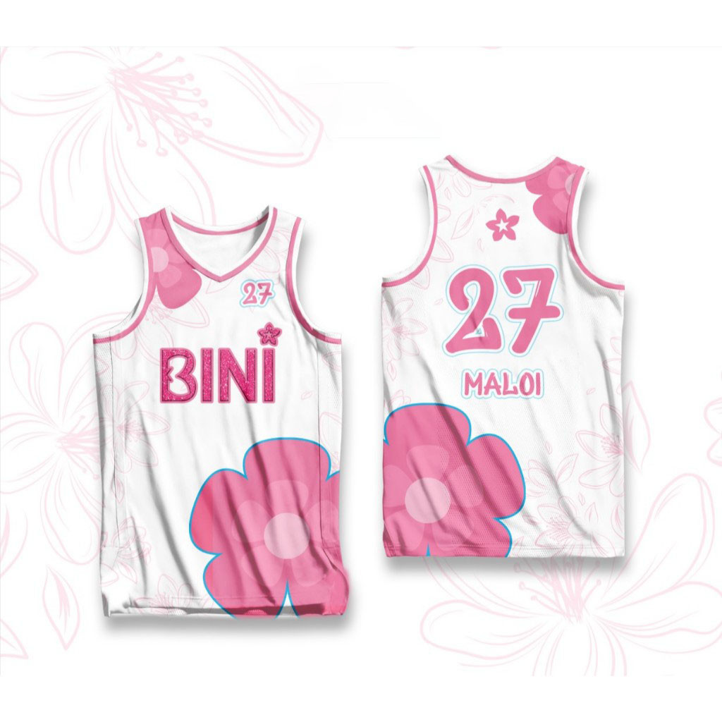BINI - BLOSSOM INSPIRED FULL SUBLIMATION JERSEY | Shopee Philippines