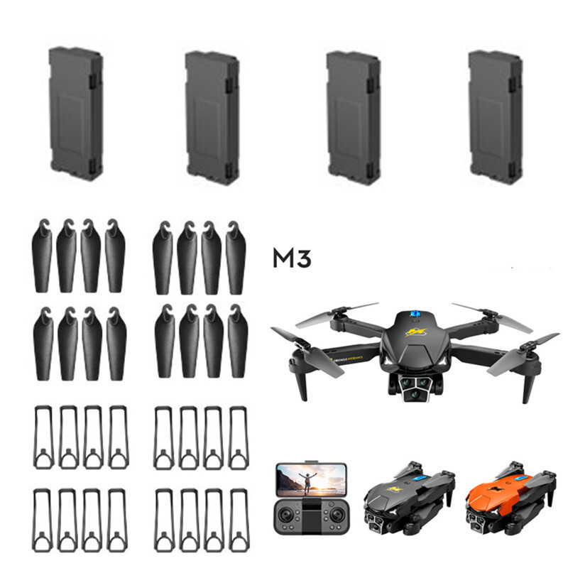 M3 Mini Dron e 3.7V 1800Mah Battery /Propeller/USB e M3 Drone Original ...