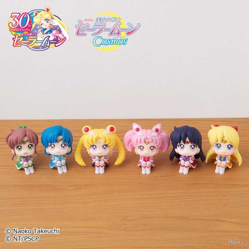 E 7Cm Moon Anime Tsukino Usagi/Chibiusa/Kino Makoto Action Figure ...