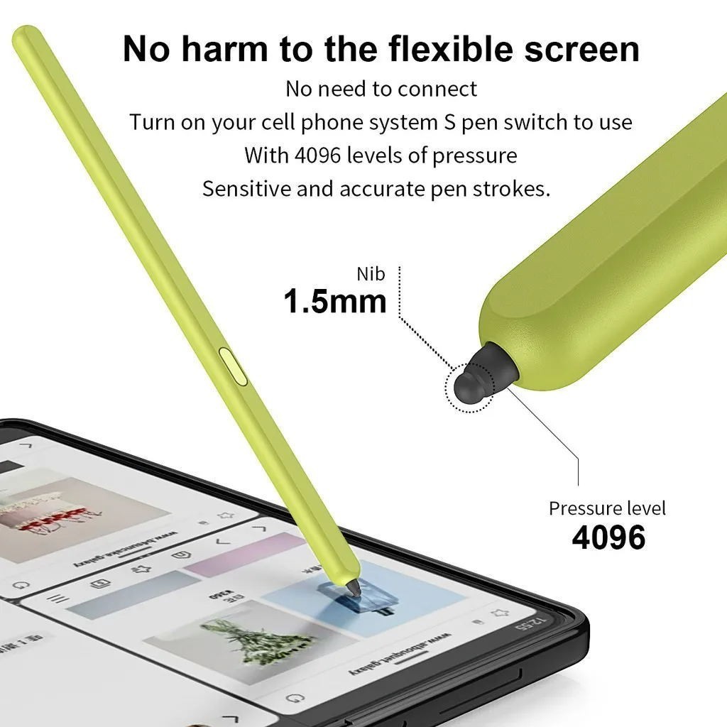 Electromagnetic Pen For Samsung Tablet Stylus S Pen Galaxy Z Fold 6 5G ...