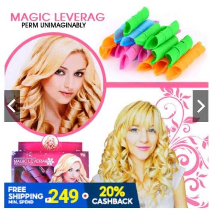 2025 Magic Leverag Hair Curler | Shopee Philippines