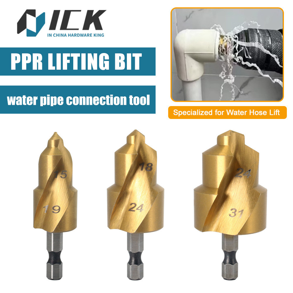 PPR Lifting,Stepped Drill Bit,Hexagon Shank Water Pipe Connection Tool ...
