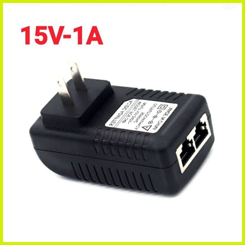ஐ ¤ POE Injector Adapter Gigabit Powered.(12V-2A,15V-1A,24V-1A,48V-0.5A ...