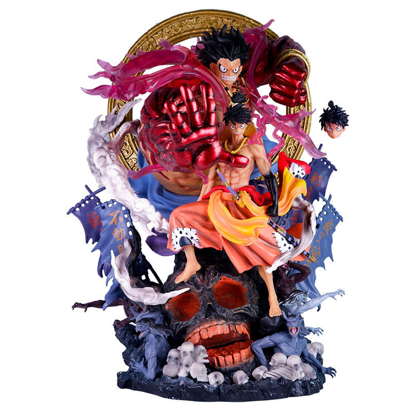Large Fudo Myooh Luffy One Piece Wano Country Ryu Sakura Onigashima ...
