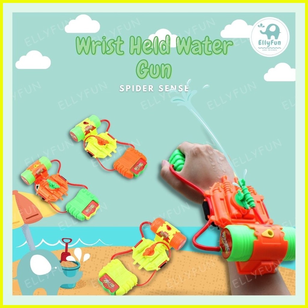 ∇ ELLYFUN WRIST WATER GUN SHOOTING WATER BLASTER WATER HAND PRESS PUMP ...