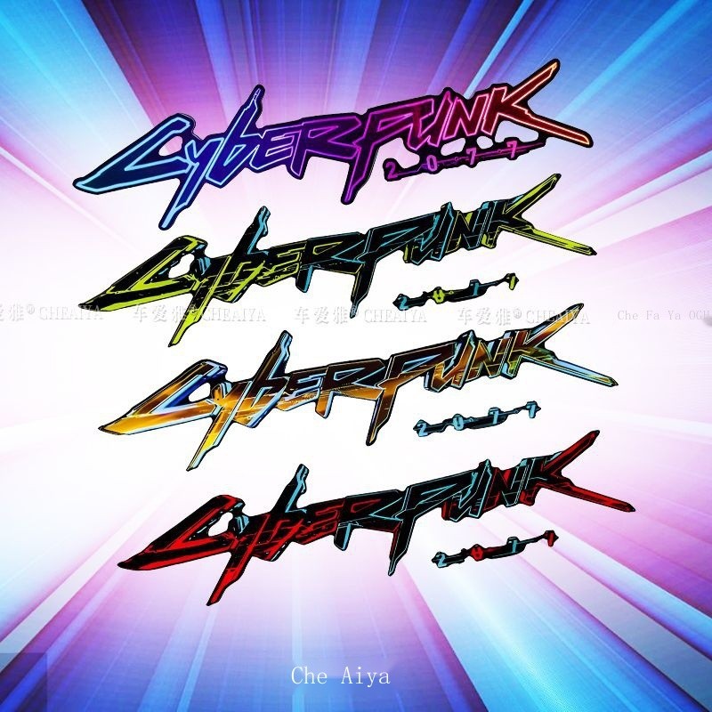 Cyberpunk 2077 Car Sticker cyberpunk Electric Vehicle Motorcycle Body ...