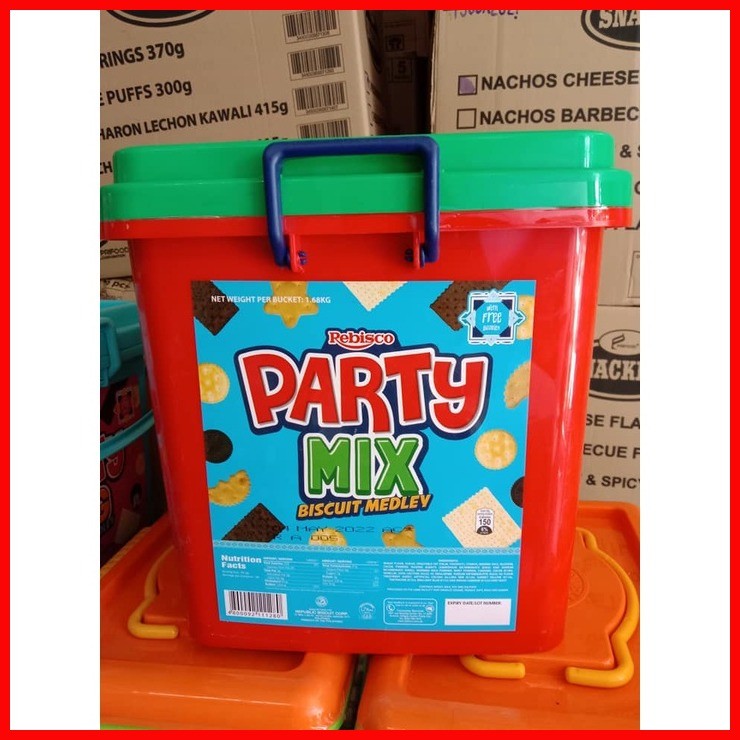 ۞ REBISCO ASSORTED BISCUITS, MAXI MIX, PARTY JUG, PARTY BOX, PARTY MEGA ...