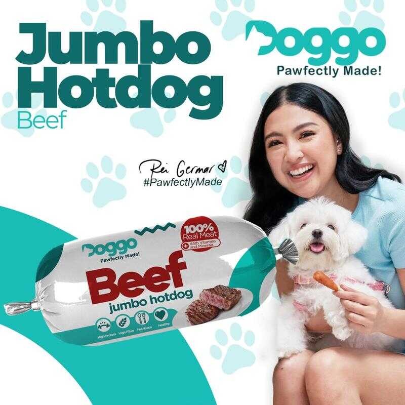 Doggo Jumbo Hotdog Beef Flavor (100G) | Shopee Philippines