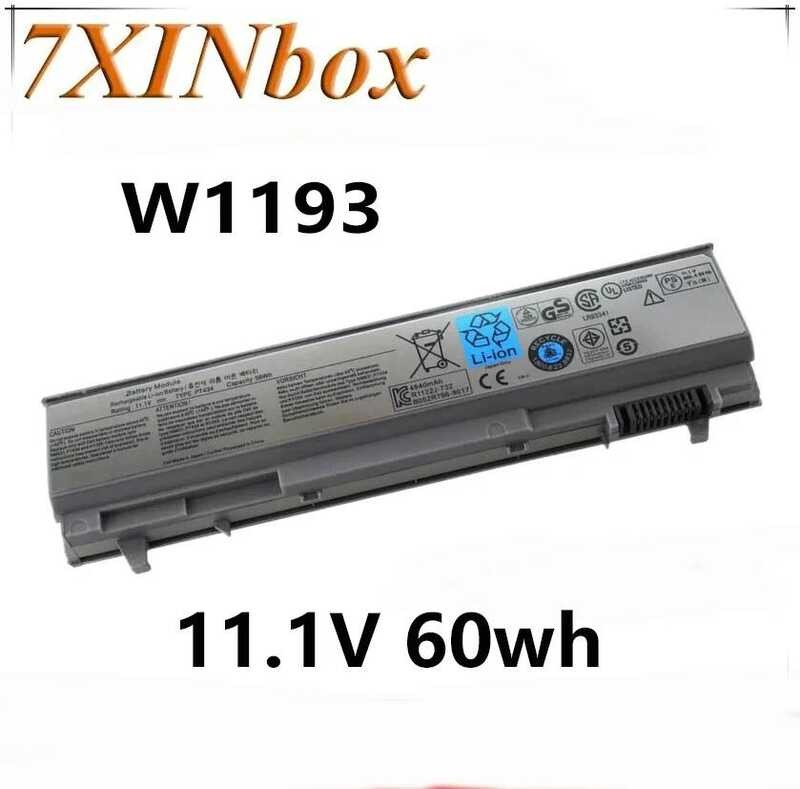 7Xinbox 2 ★ W1193 11.1V 60Wh Laptop Battery For Latitude E6400 E6500 ...