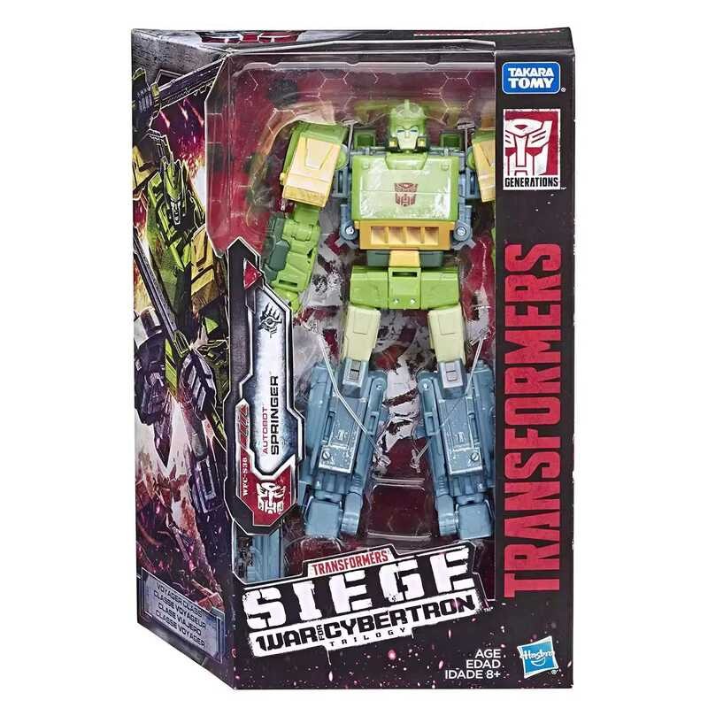 Hasbro Transformers Siege V-Class Voyager-Class Spring 300Ft Jump 3C ...
