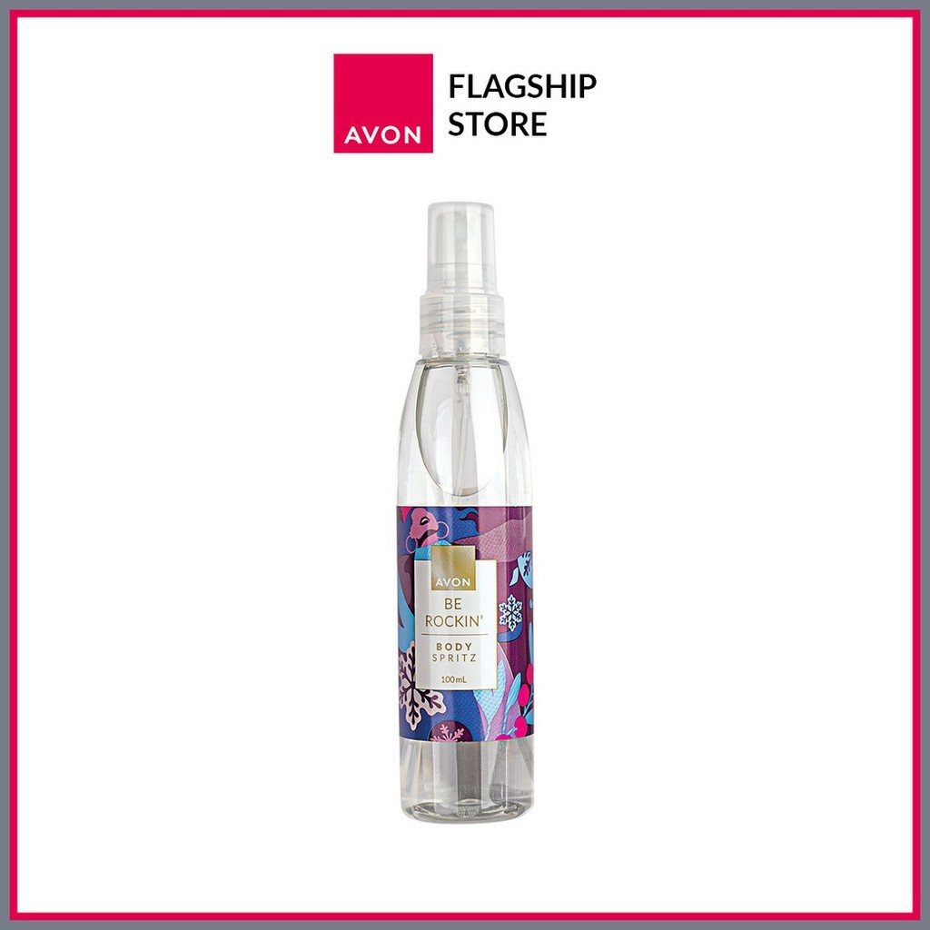 Avon Be Spritz Be Rockin 100Ml Christmas Limited Edition | Shopee ...