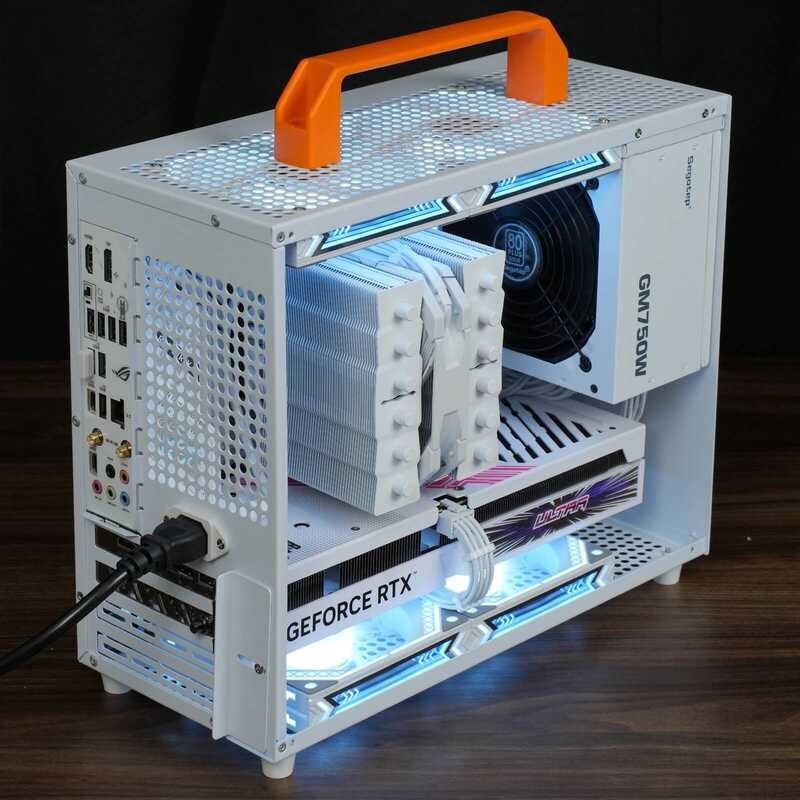 Xj MATX Desop Case Port ITX Motoard Horizontal Computer Case Mini ...
