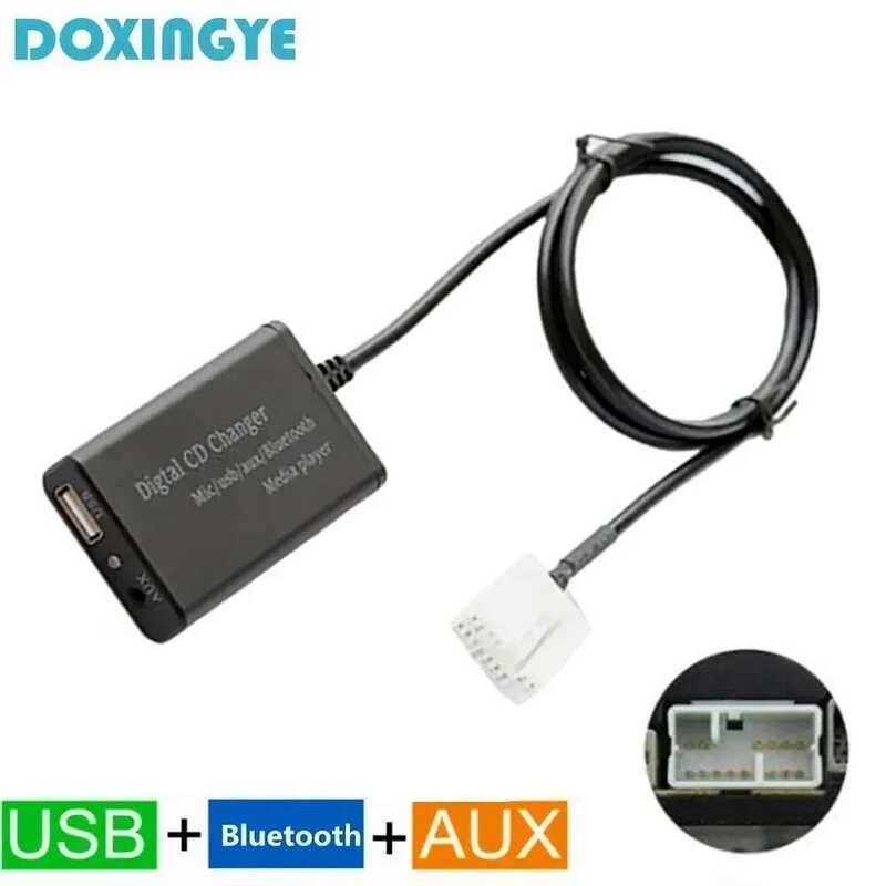 A DOXINGYE USB AUX Radio CD Changer Adapter Car Mp3 Player Bluetooth ...
