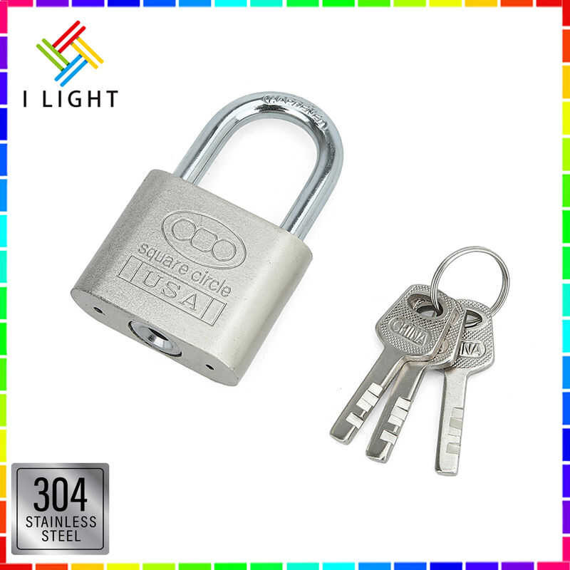 (Fast Delivery) Padlock For Gate Heavy Duty Door Stainless Weatherproof ...