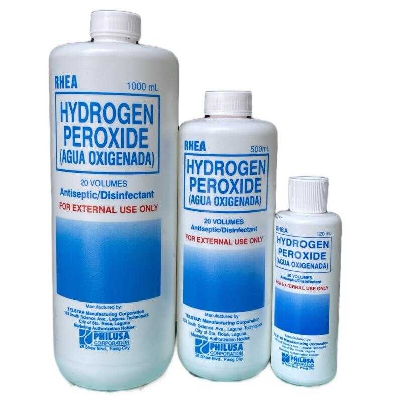 Rhea Hydrogen Peroxide Agua Oxinada 20 Volumes/10 Volumes Antiseptic ...