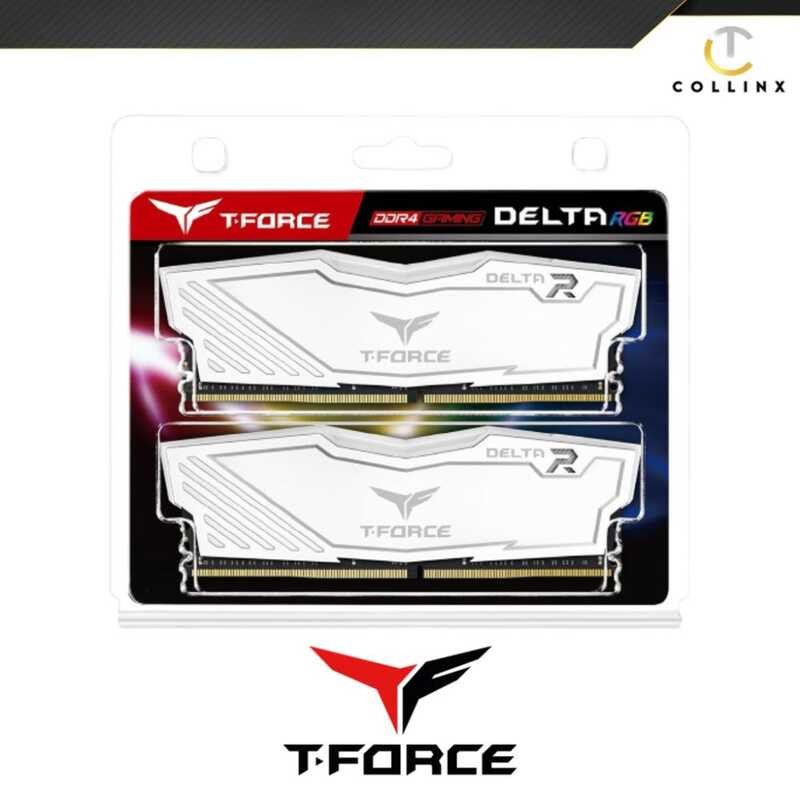 8Gb 16Gb 32Gb Ddr4 Teamgroup Tforce Delta Black/White RGB RAM | 3200Mhz ...