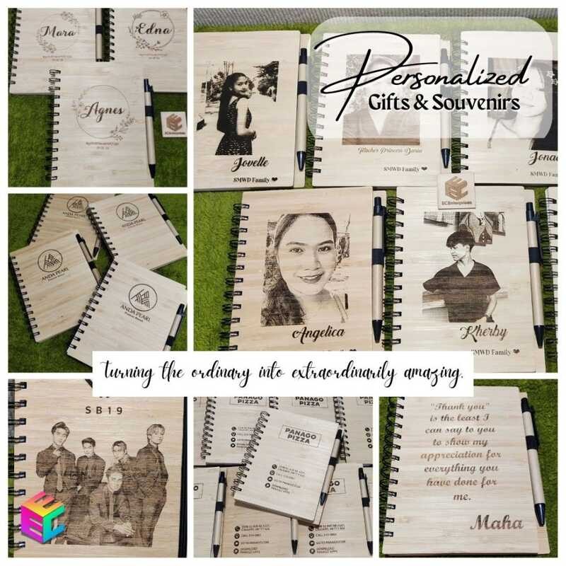 Personalized Bamboo Notebook INCLUDES Name Engraving Laser Engraved ...
