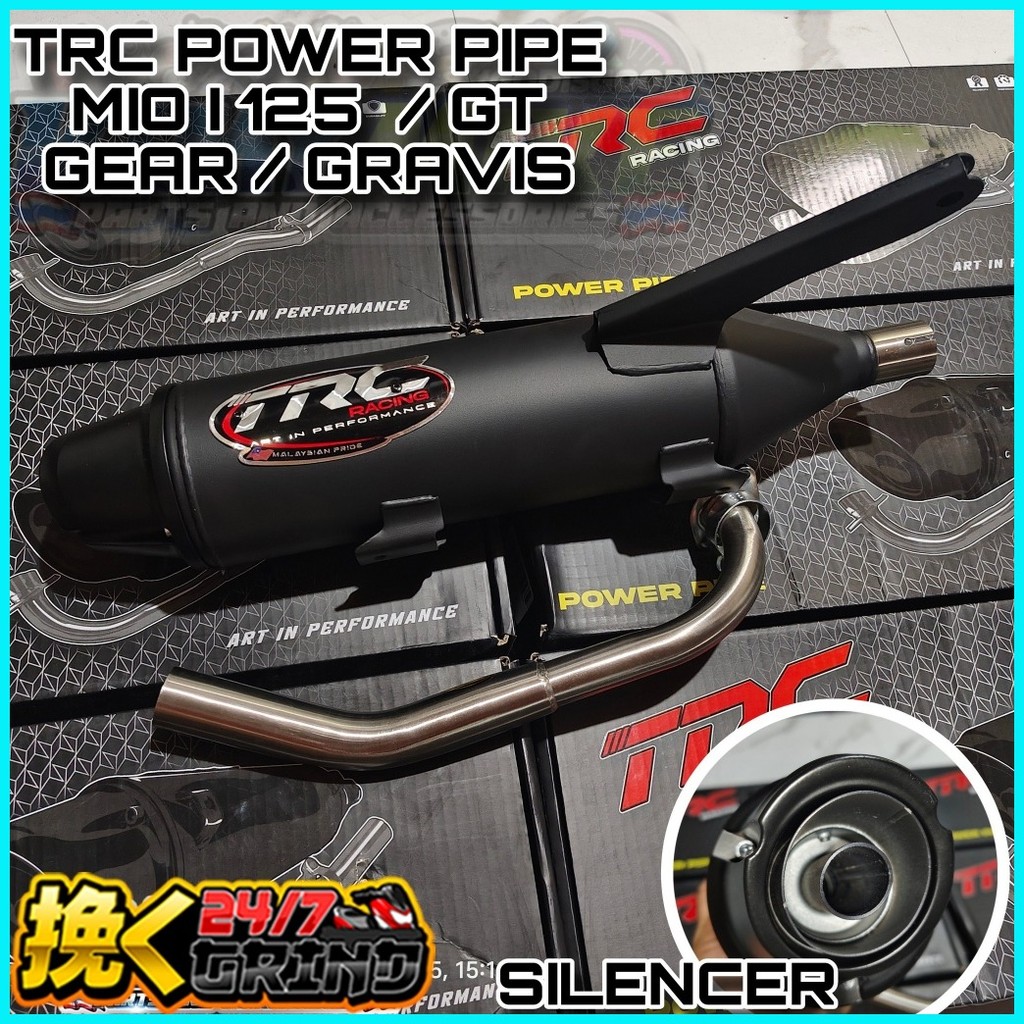 2in1 HUN PIPE MiO i 125 / M3 Titanium Tip With Silencer | Shopee ...