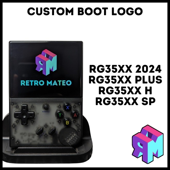۞ Custom Boot Logo (Add-on) for Batocera Lite, MuOS, Anbernic Stock OS ...