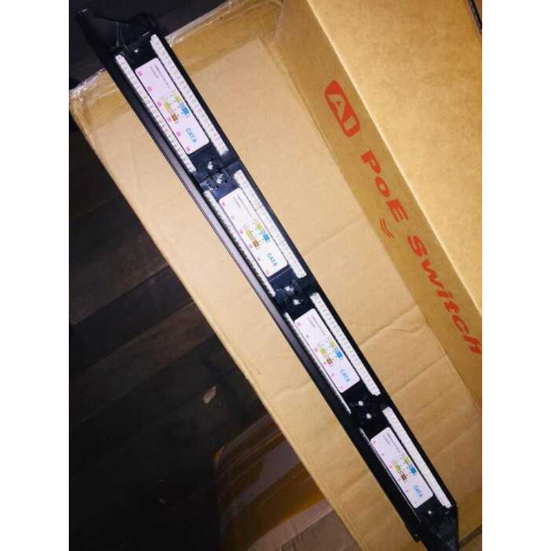 24 Ports & 48 UTP Rj45 Patch Panel All-Metal Rack Mount Suitable For ...