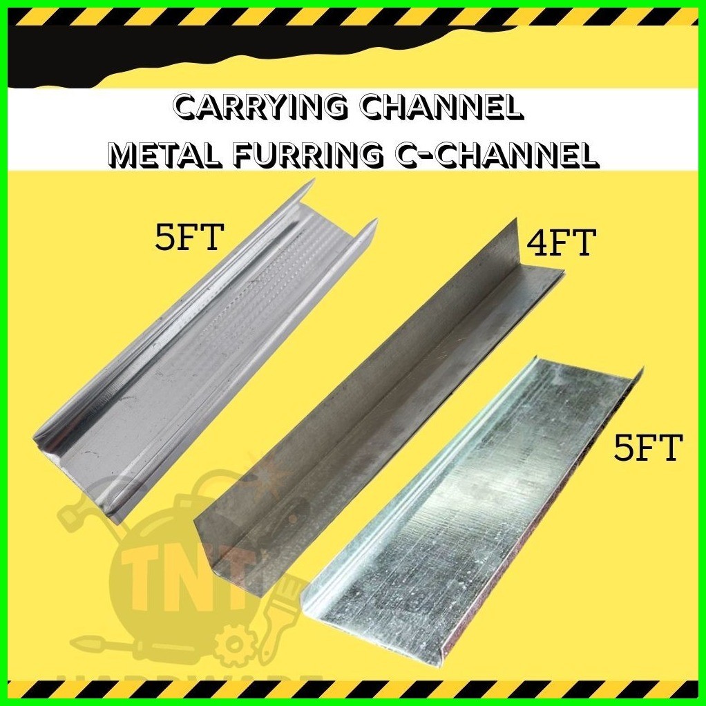 Metal Furring / C-Channel / Wall Angle 150cm Per Piece | Shopee Philippines