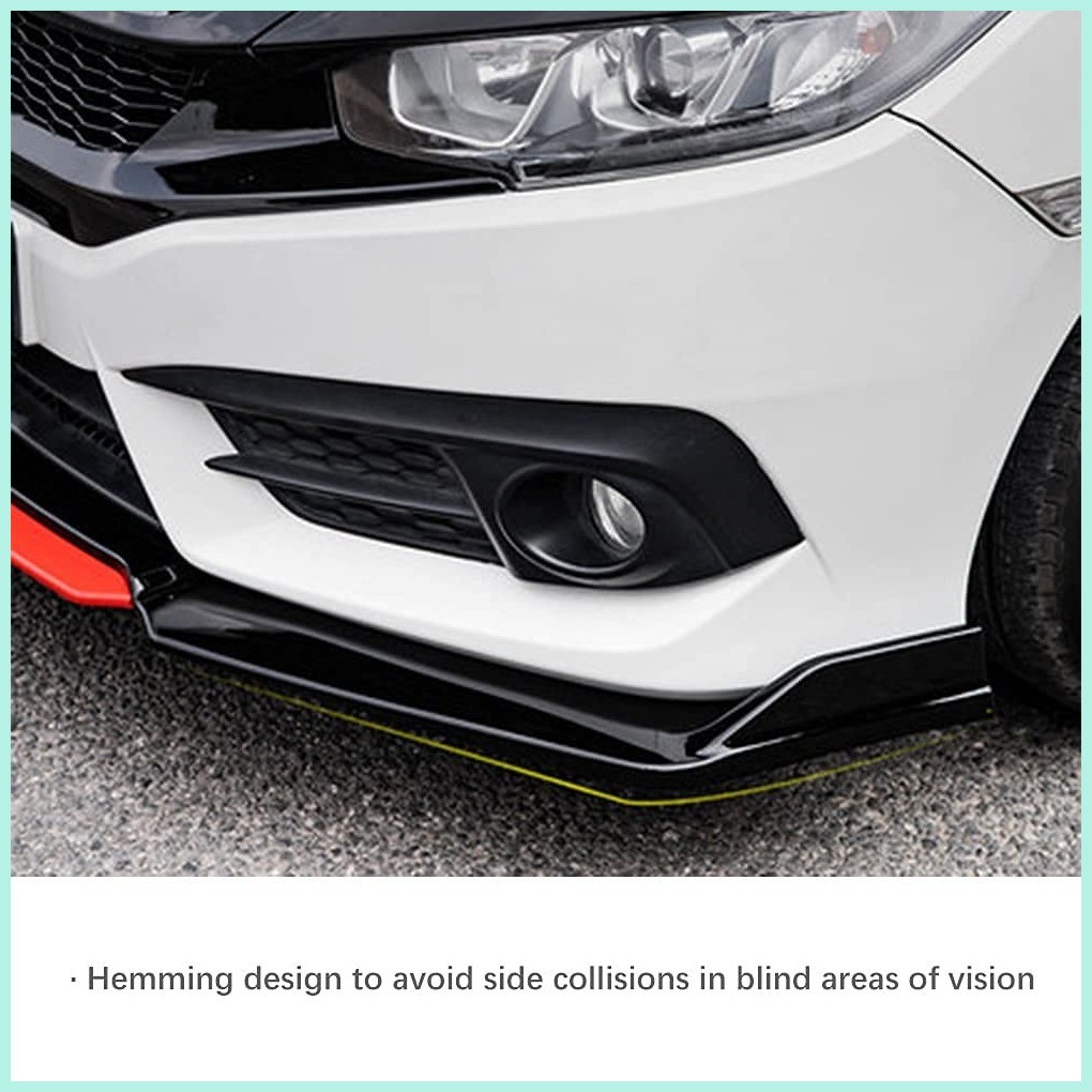 Bumper Lip Front UNIVERSAL NEW VERSION Spoiler Chin Body kit adjustable ...