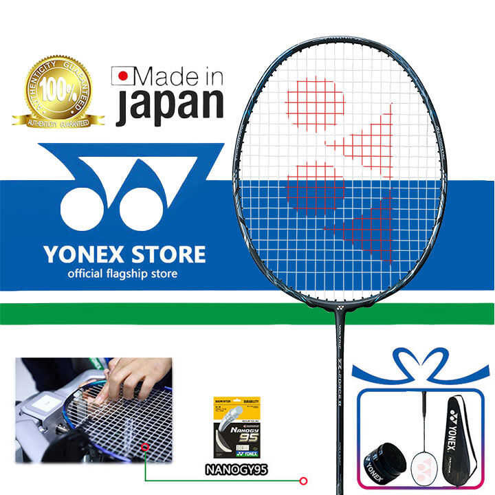 YONEX VOLTRIC Z FORCE II BLACK Badminton Racket 2Pcs BADMINTON ASTROX ...