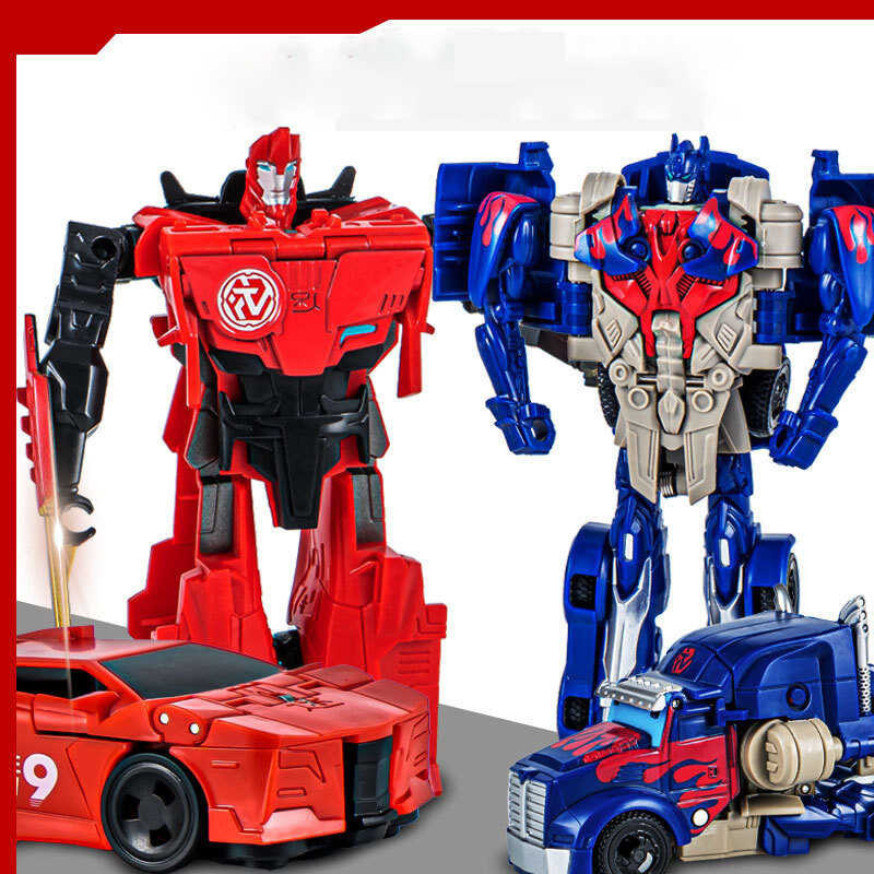 12 cm 2 Sa 1 Robot Toys para sa mga bata Transform Autobot Figure Wars ...