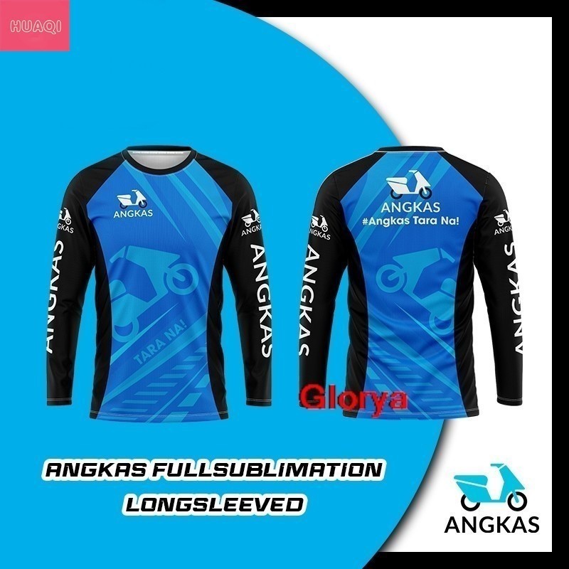 ANGKAS RIDER UNIFORM FULL SUBLIMATION LONGSLEEVE | Shopee Philippines