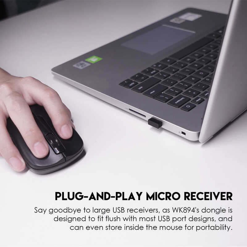 COD Fantech Go Wk894 Combo Keyboard Mouse Na May Stable Wireless ...