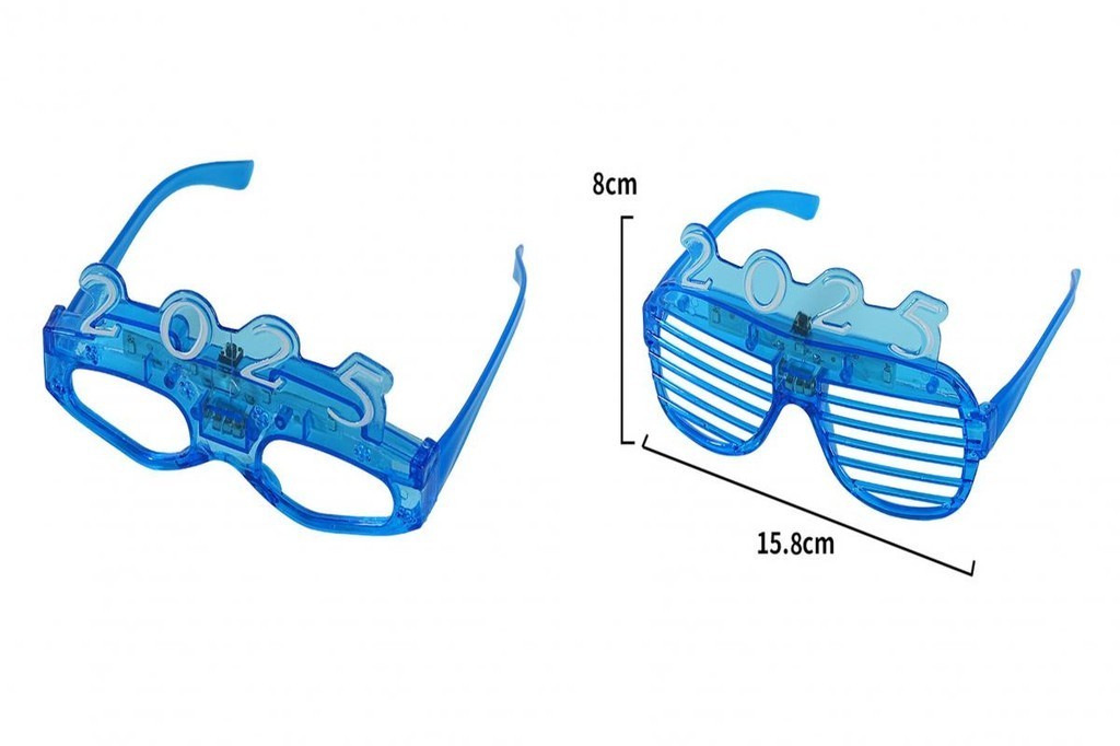 Illuminated Holiday Party Gear Light-up Christmas Glasses 2025 Led ...