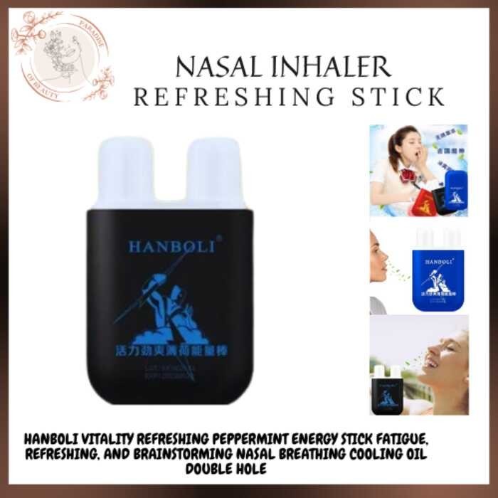 Liver 2024 COD Cleaning Nasal Inhaler Herbal Box Double Hole Refreshing ...