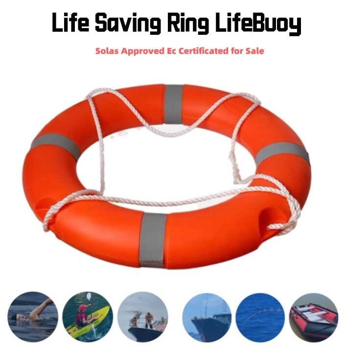 ring (COD)1PCS Fiber Safety Life Buoy Ring Rescuer Vest Sports Swimming ...