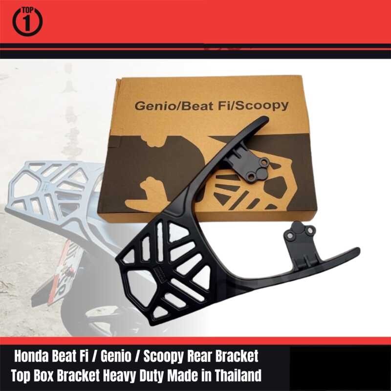 Top1 Motors Beat FI Genio Honda Scoopy Grab Bar Top Moto Box Bracket ...