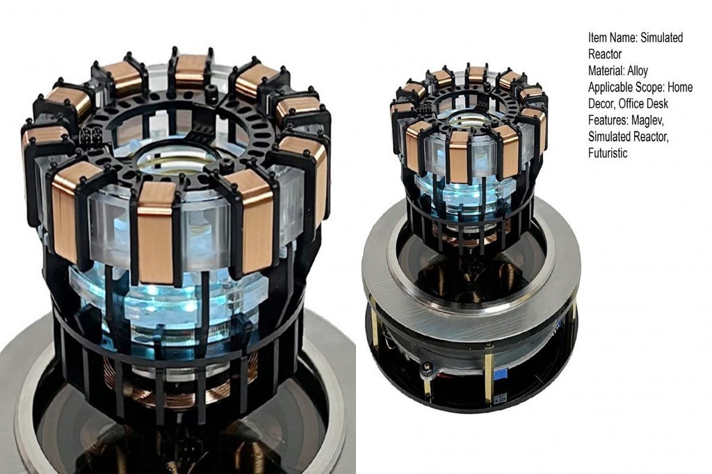 [MOONWHITE] Led Light Reactor Movie-inspired Decor Marvel Iron Man Arc ...