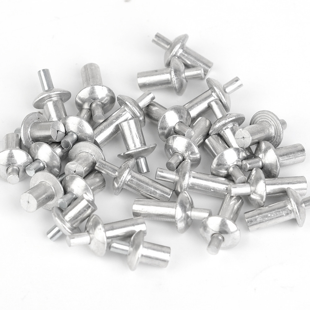 100/50/30PCS Aluminum Core Expansion Rivets - Semicircle Countersunk ...