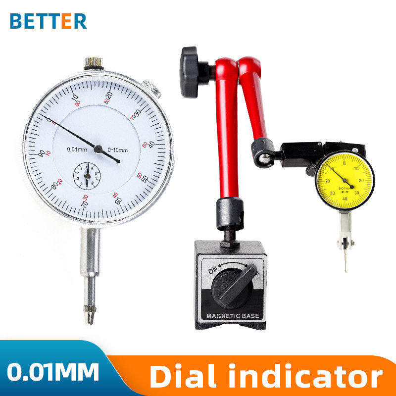 Holder Dial Bore Gauge Magnetic Stand Base Micrometer Measure Tools ...