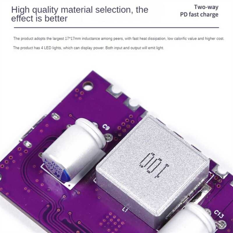 Ip2368 Bidirectional Φ 100W Fast Charging Module Buck-Boost Type-C 4S ...
