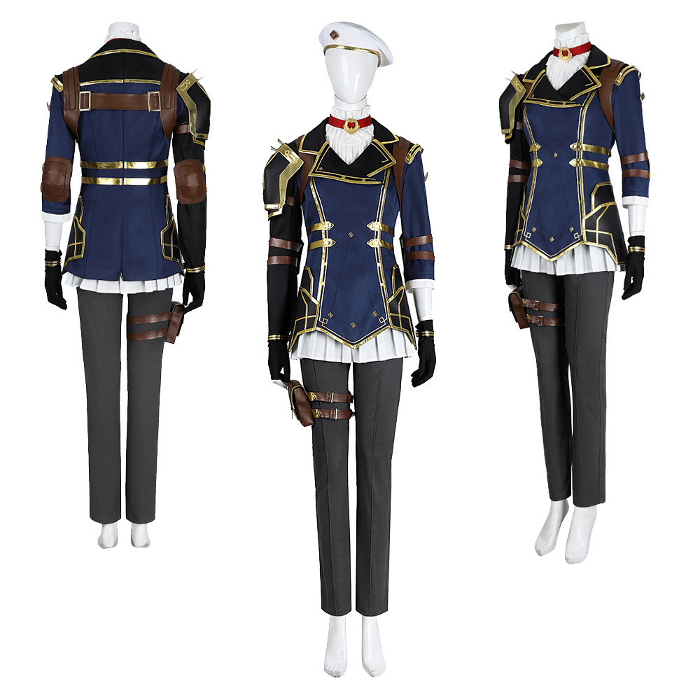 キ Game Lol Caitlyn Cosplay Kiramman Costume The Sheriff Cos Piltover ...