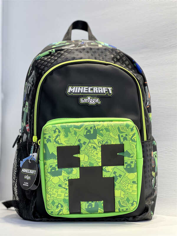 MINECRAFT ☥ Smiggle Classic Backpack for Primary Children | Shopee ...